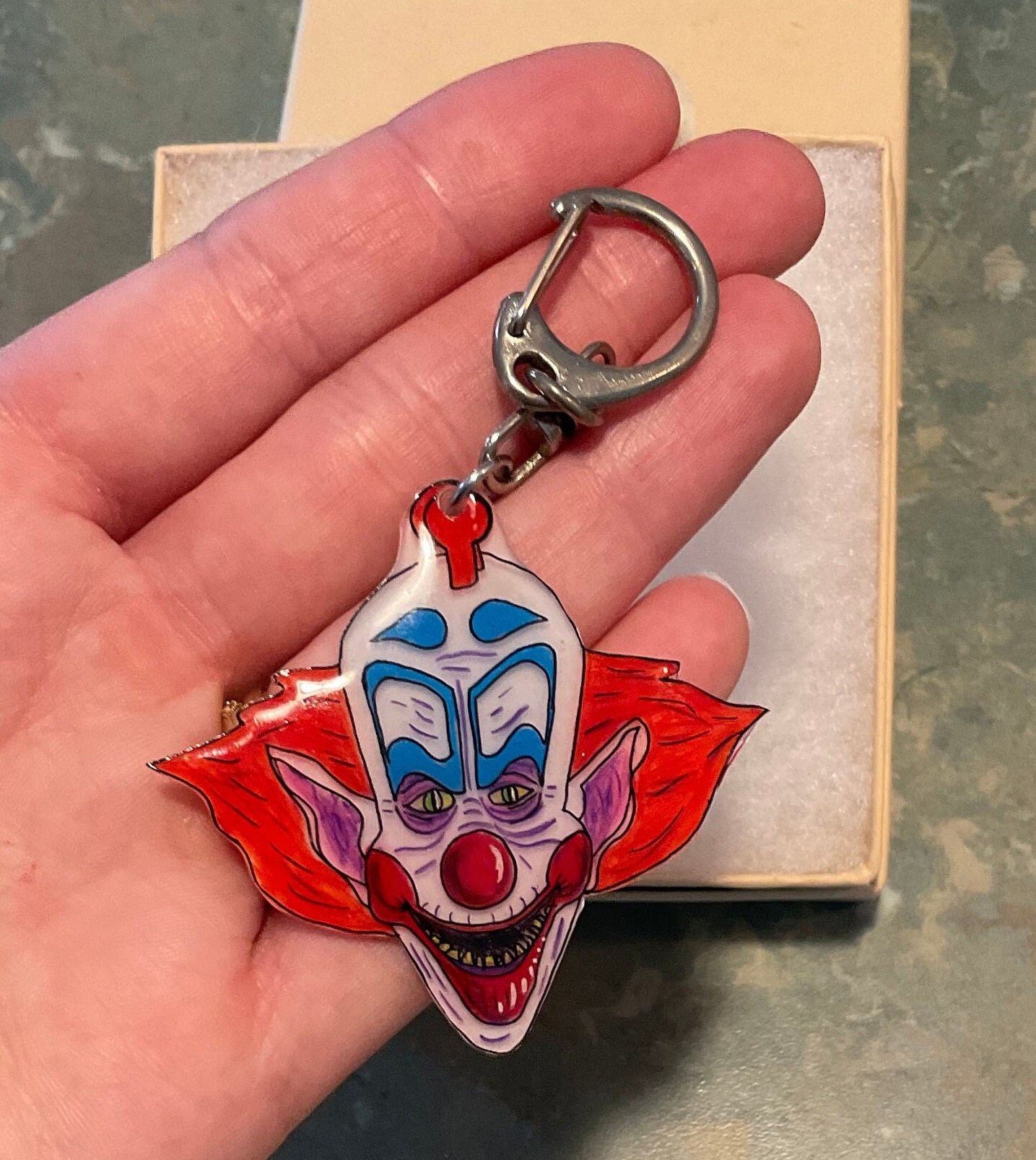 Killer Klowns From Outer Space Slim Keychain - Etsy