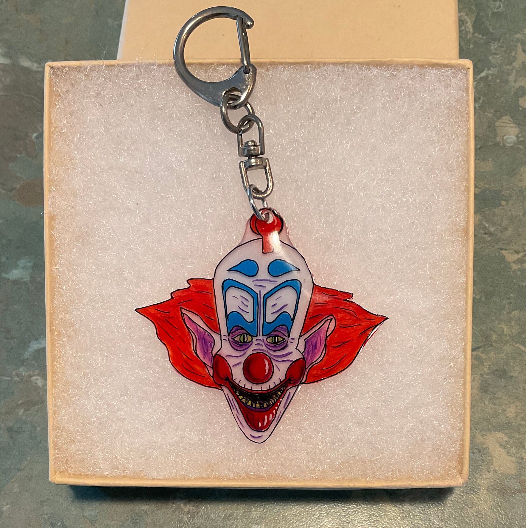 Killer Klowns From Outer Space Slim Keychain - Etsy