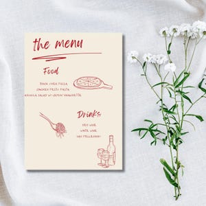 Dinner Party Invitation Template | Customize in 5 Minutes | Editable ...