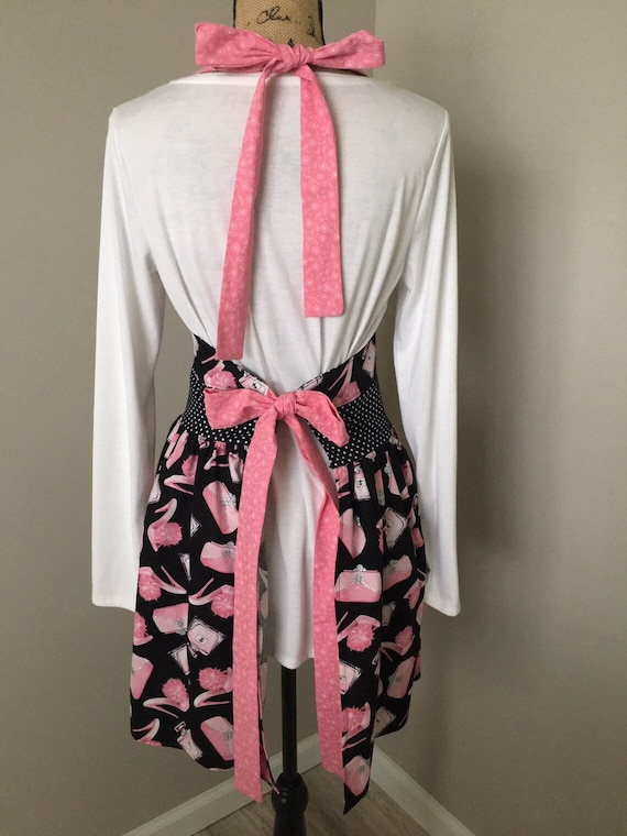 Girly Pink High Heel Apron Aprons Cleaning Supplies Home & Living etna ...