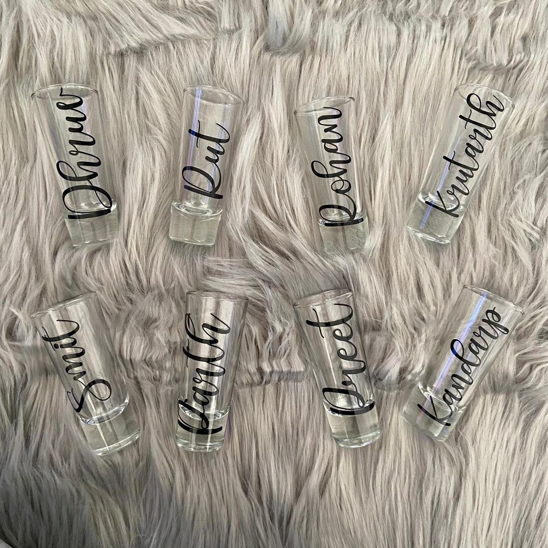 Custom Shot Glass - Etsy