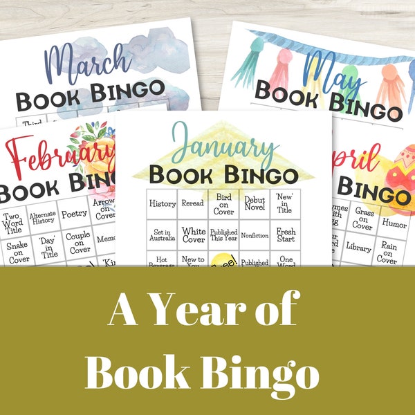 Printable Holiday Bingo - Etsy