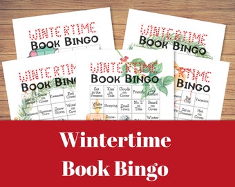 A Year of Book Bingo Monthly Reading Challenge for (Download Now) - Etsy