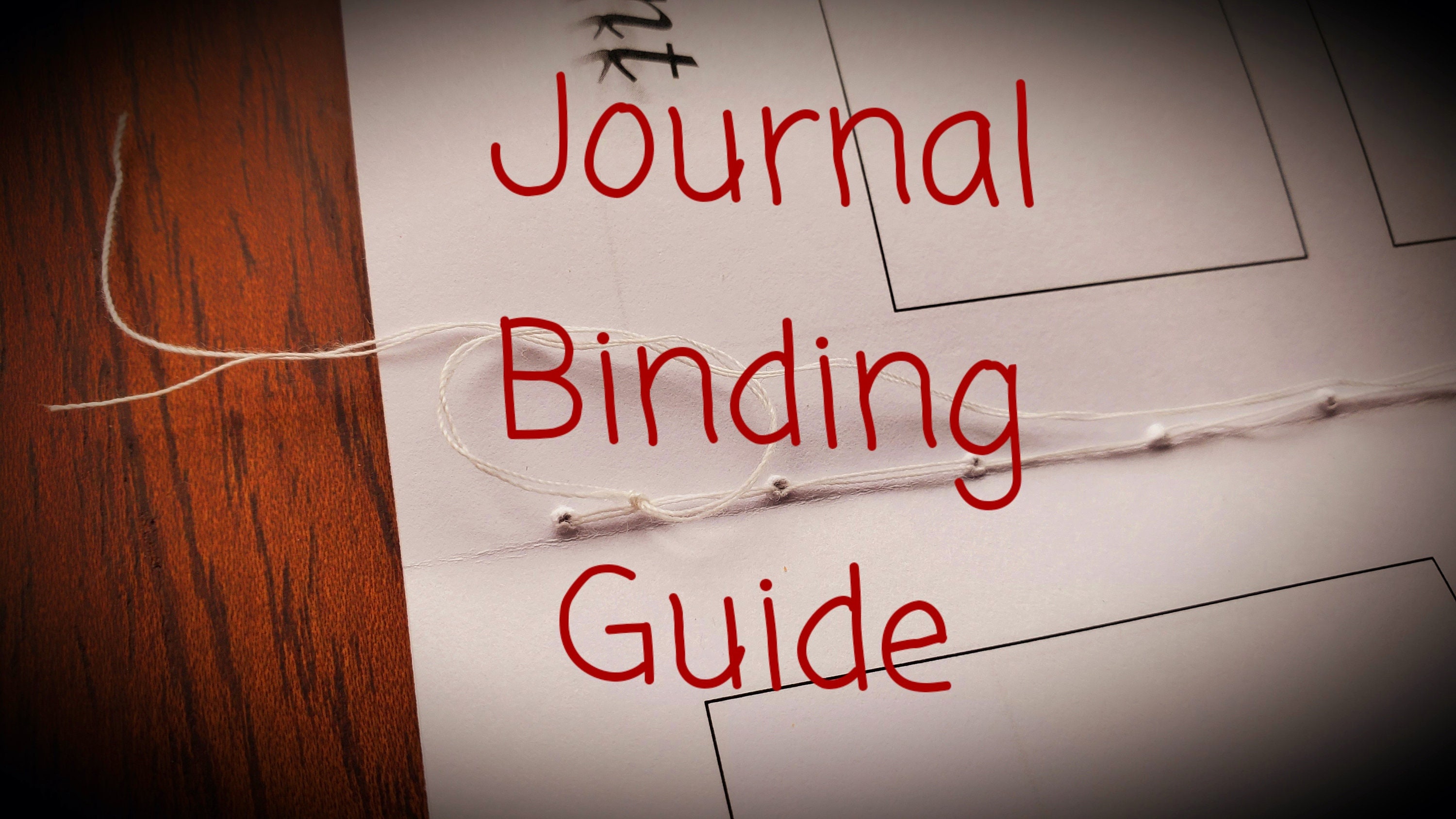 Journal Binding Guide Plus NEW Supplement!-simple Instructions; You ...