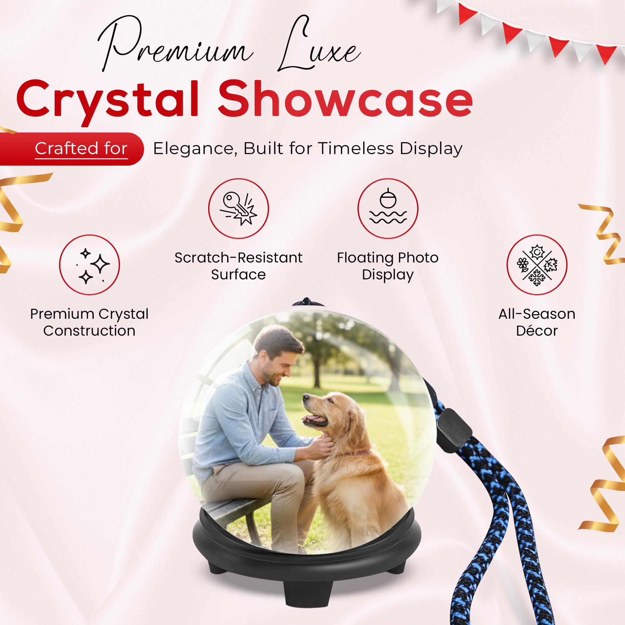 Digital Memory Orb Ball - 2.7" Crystal Memory Sphere Lamp With Video ...