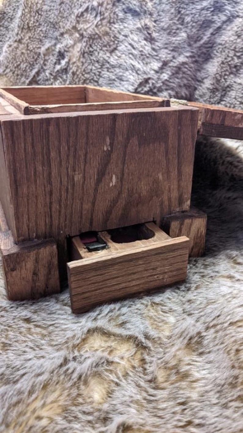 Secret Compartment Jewelry Box - Etsy Canada