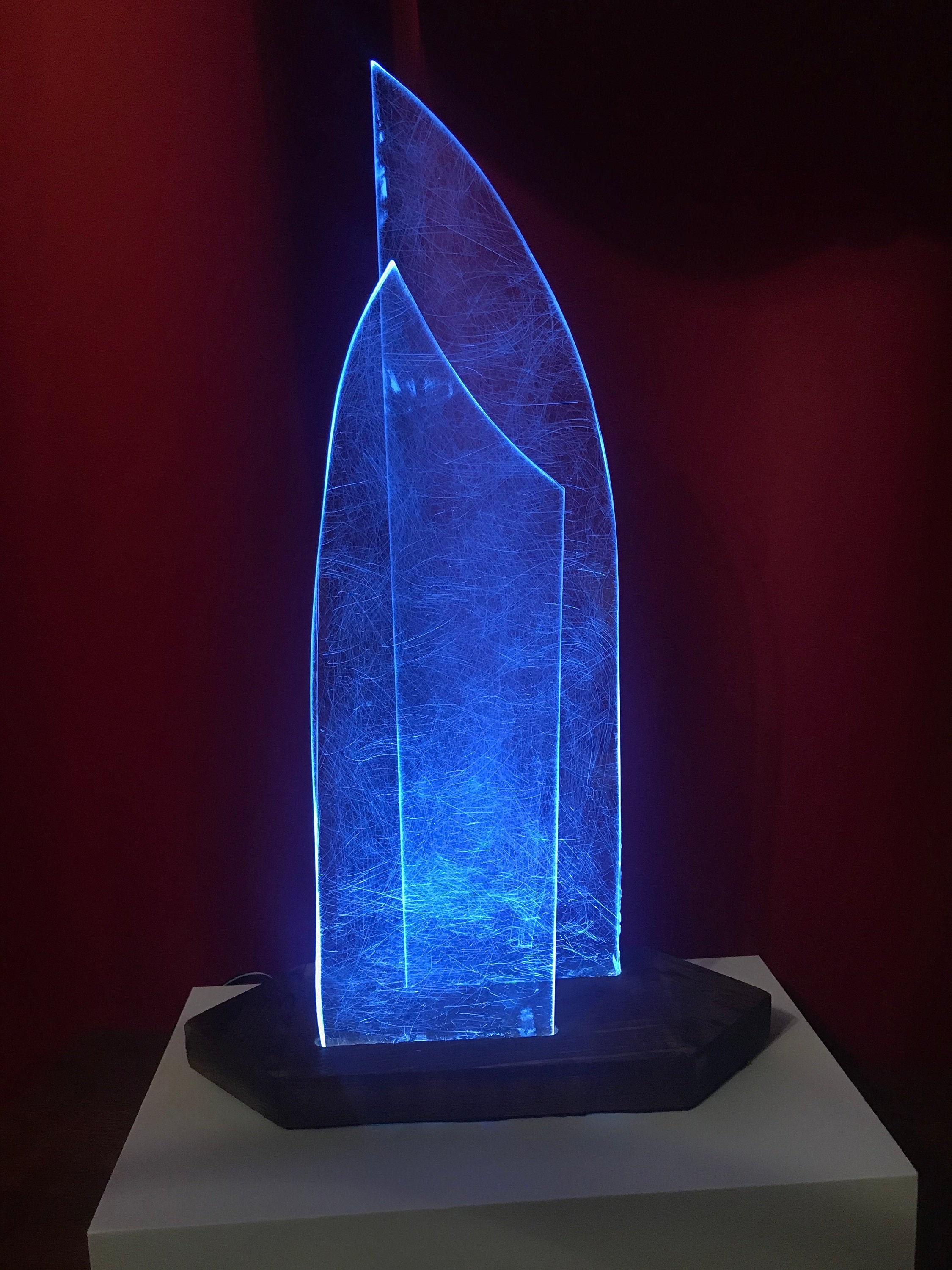 LED Plexiglass Nightlight - Etsy Italia