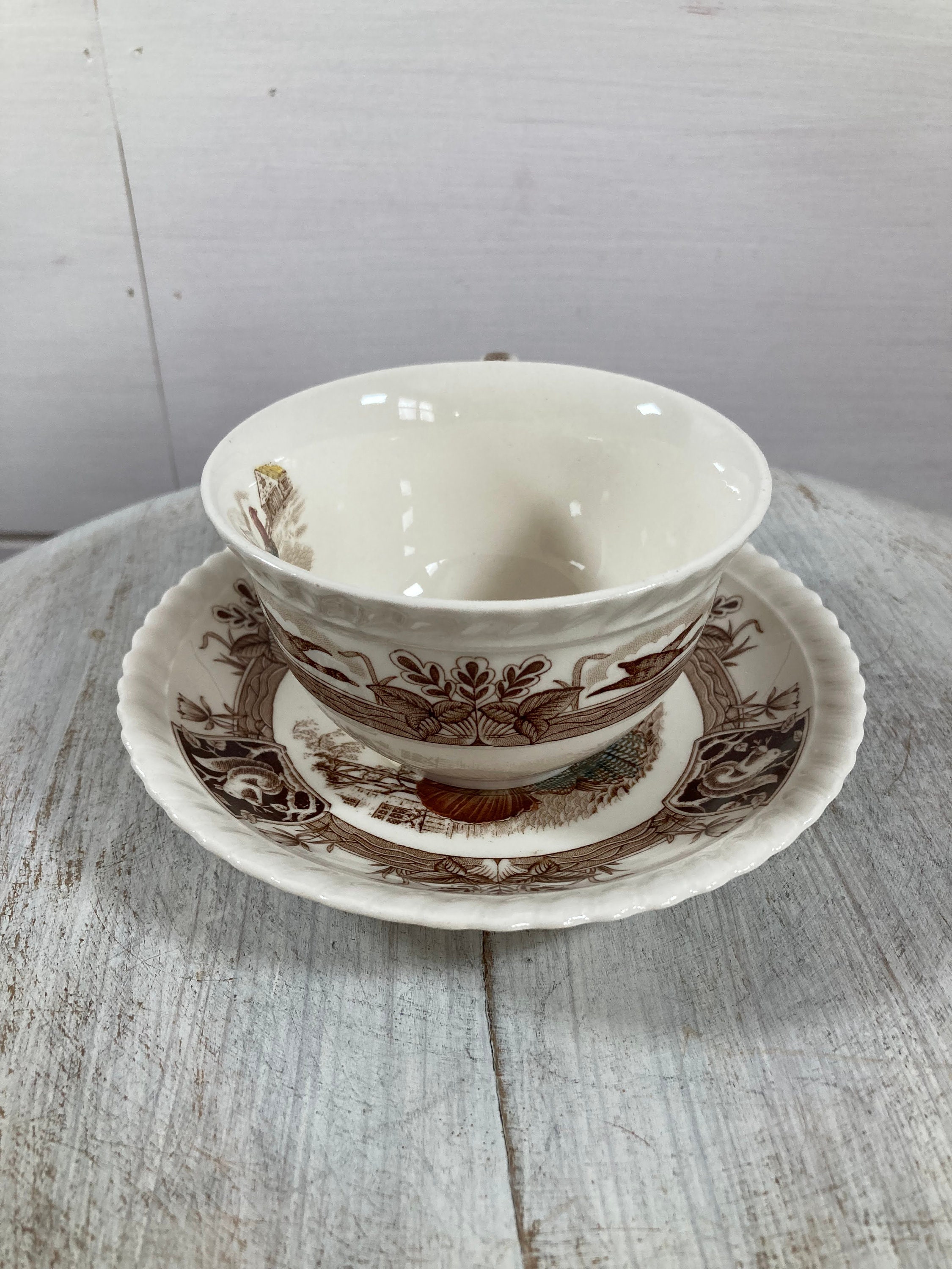 Barnyard King Cup & Saucer - Etsy