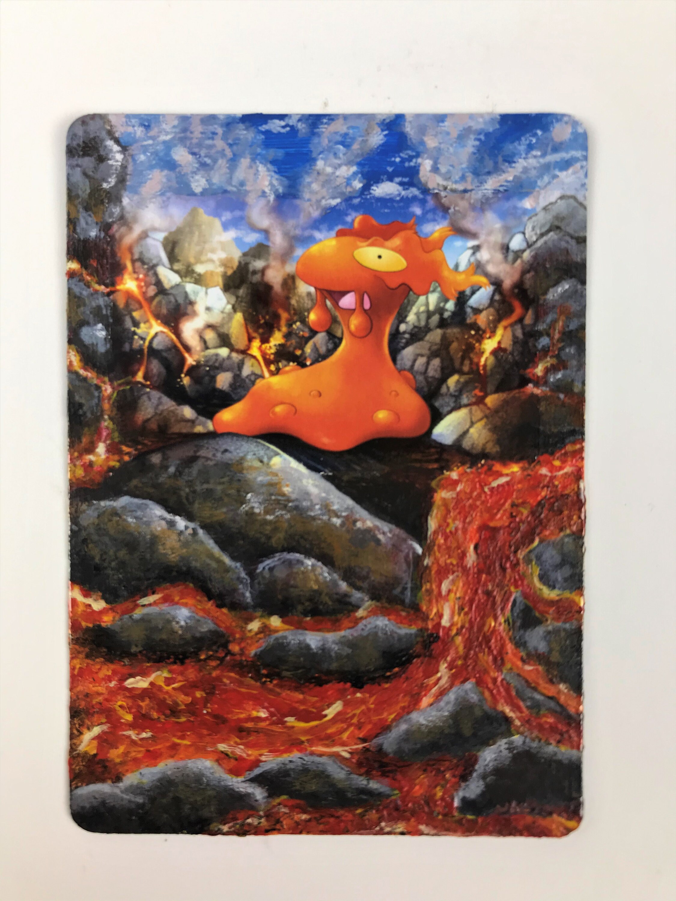 Custom Painted Pokemon Cards - Etsy