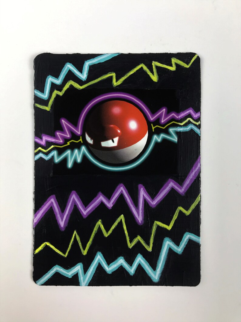 Custom Painted Pokemon Cards - Etsy