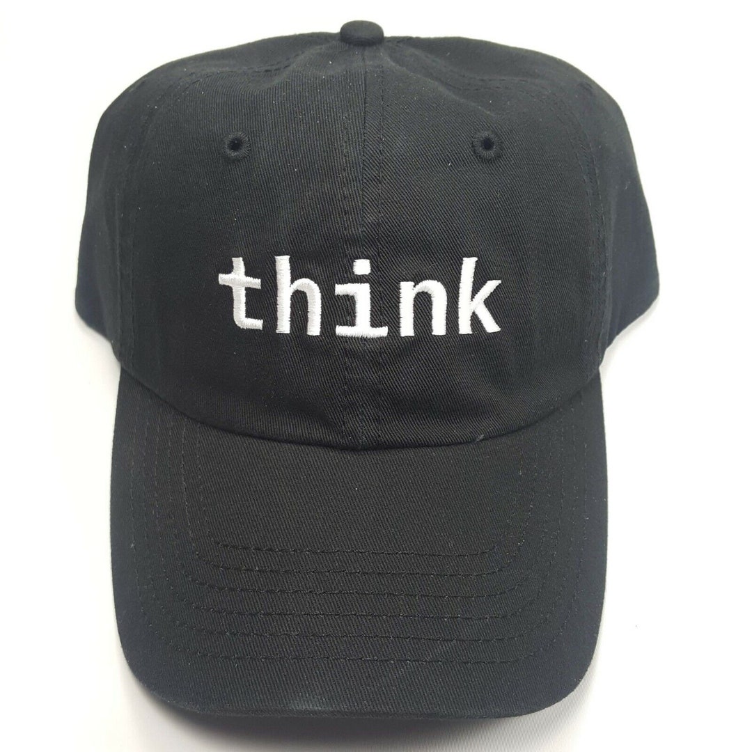 IBM think Hat Vintage Style Baseball Cap Computer Tech Dad - Etsy