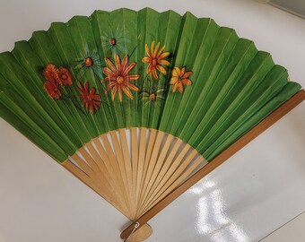 Paper Bamboo Fan - Etsy
