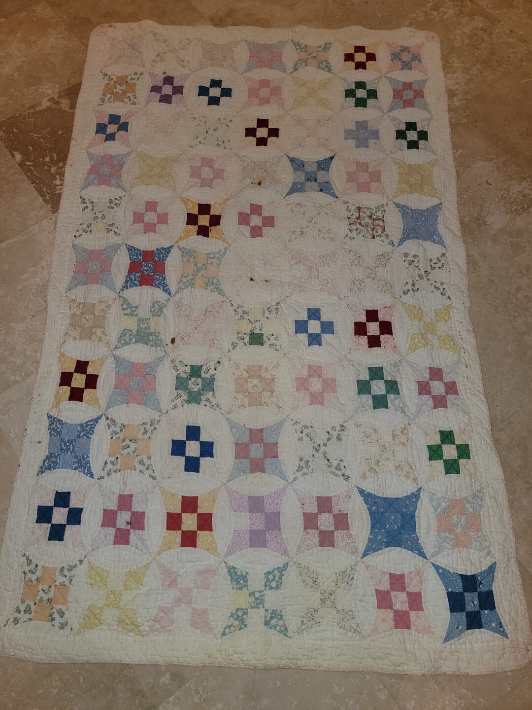 Antique Pinwheel Quilt, Kentucky, the Early 1900s, - Etsy
