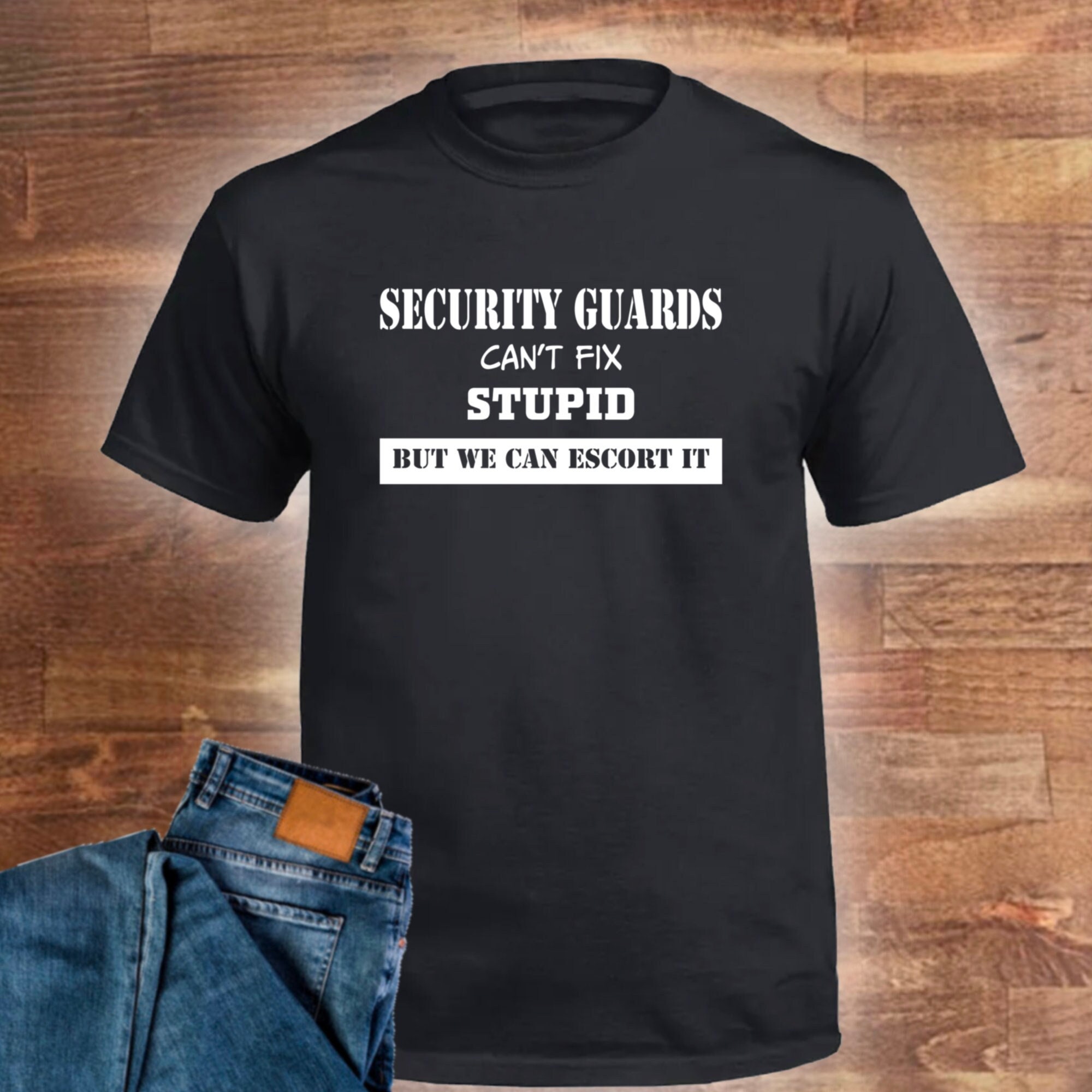 Funny Security Guard Shirt, Security Guard Birthday Gift Idea, Security ...