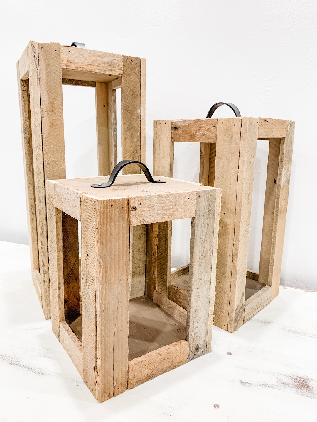 Handmade Wooden Lantern Handmade Lantern by the Bloemen Barn - Etsy