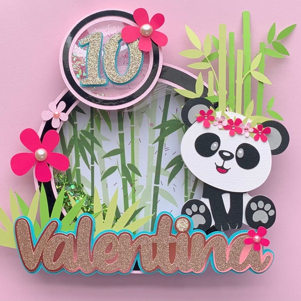 Panda Cake Topper - Etsy