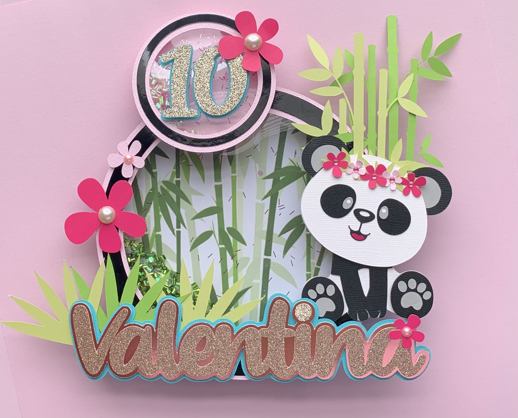 Panda Cake Topper Panda Shaker Cake Topper Panda Cake | Etsy