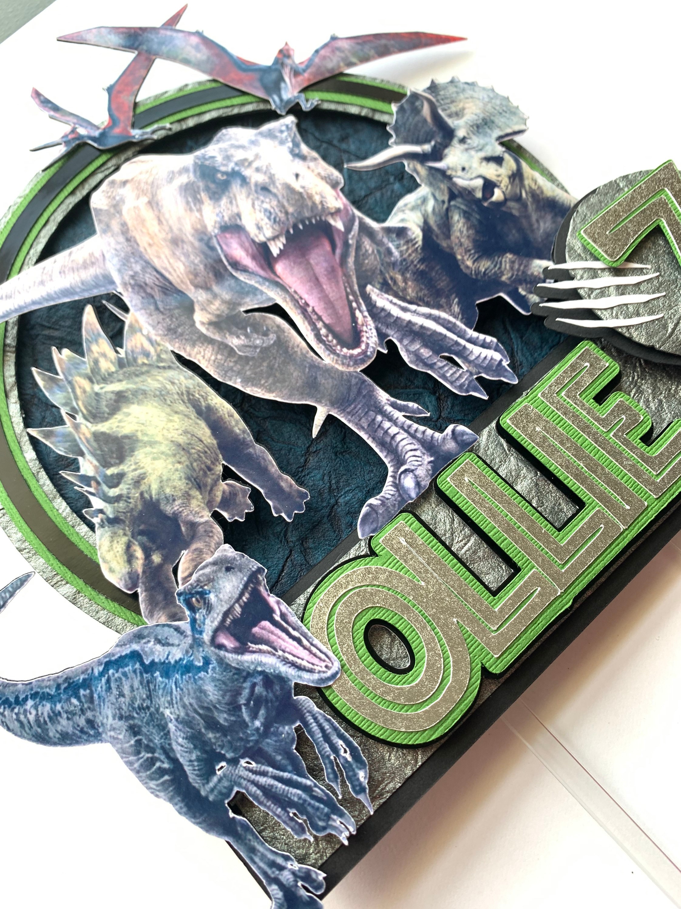 Jurassic World Cake Topper Jurassic Park Decorations - Etsy