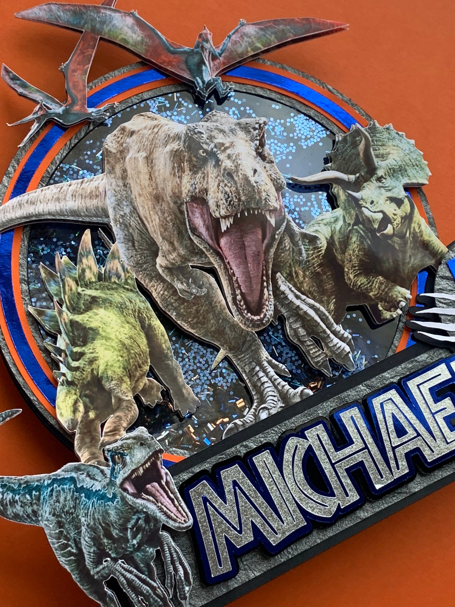 Dinosaurs Cake Topper Jurassic World Cake Topper Dinosaur - Etsy