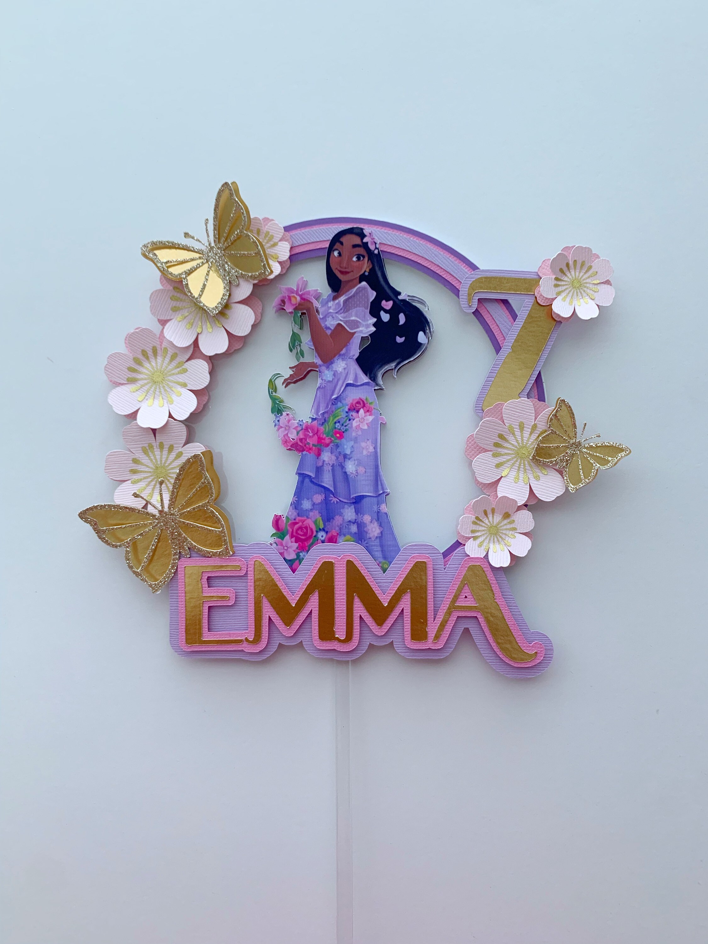 Encanto Cake Topper Isabella Madrigal Encanto Party - Etsy