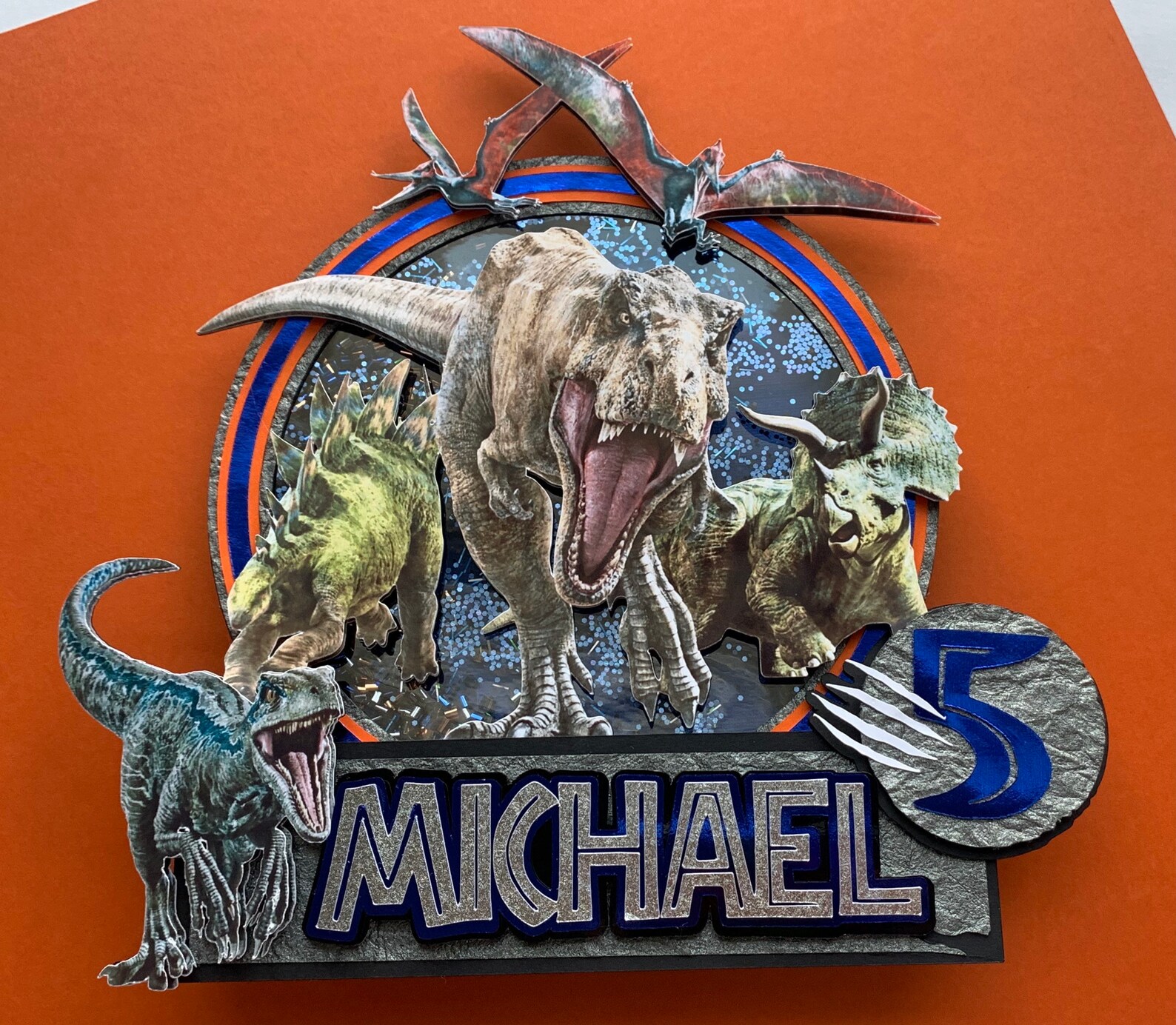 Dinosaurs Cake Topper Jurassic World Cake Topper Dinosaur - Etsy