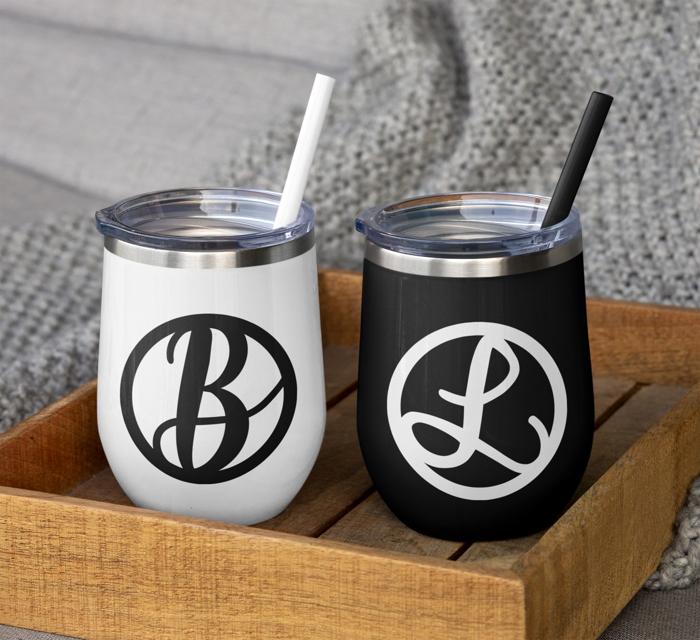 Alphabet Circle Monogram Svg Script Letter Monogram Svg - Etsy