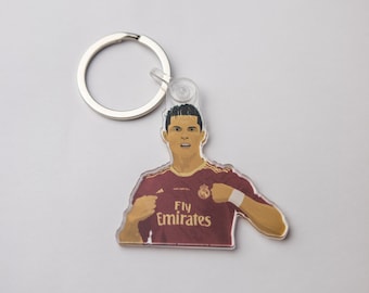 Cristiano Ronaldo Keychain - Etsy