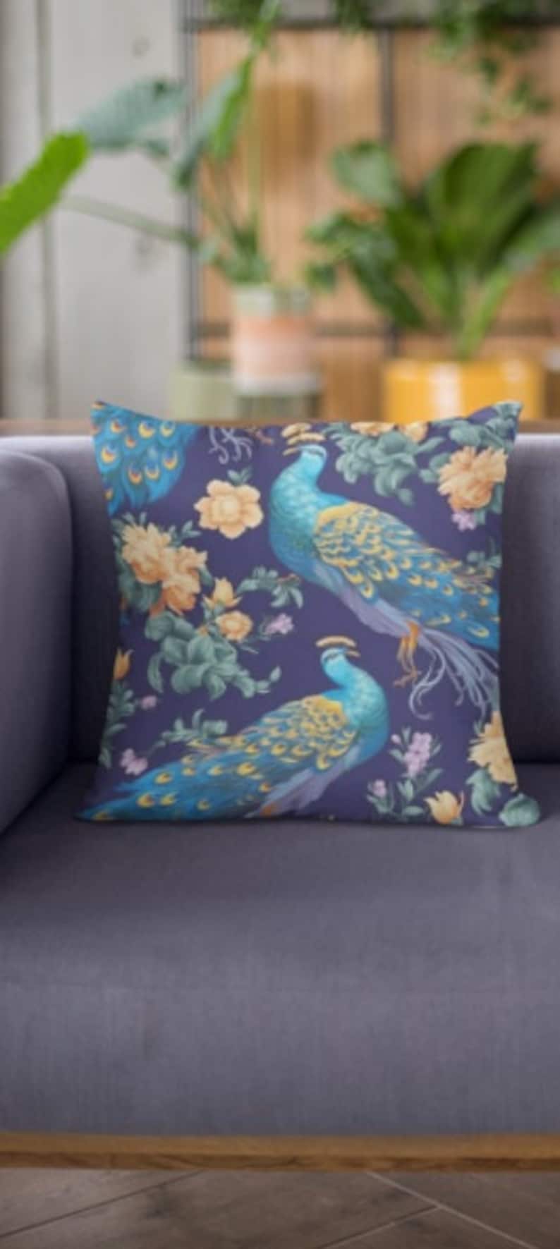 9 X Vintage Peacock Digital Papers, Seamless Pattern, Peacock Colours ...