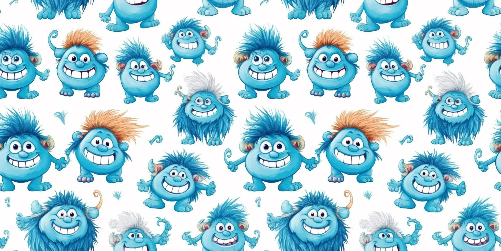 Trolls Digital Paper, Birthday Party Papers,birthday Invitation Papers ...