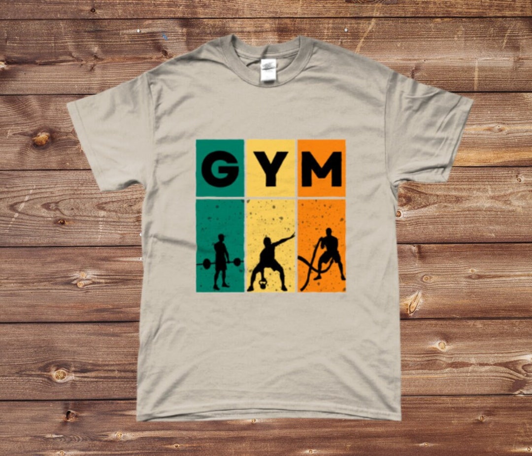 Gym T-shirt, Gym Shark, Weight Lifting, Bodybuilding, Weight Training ...