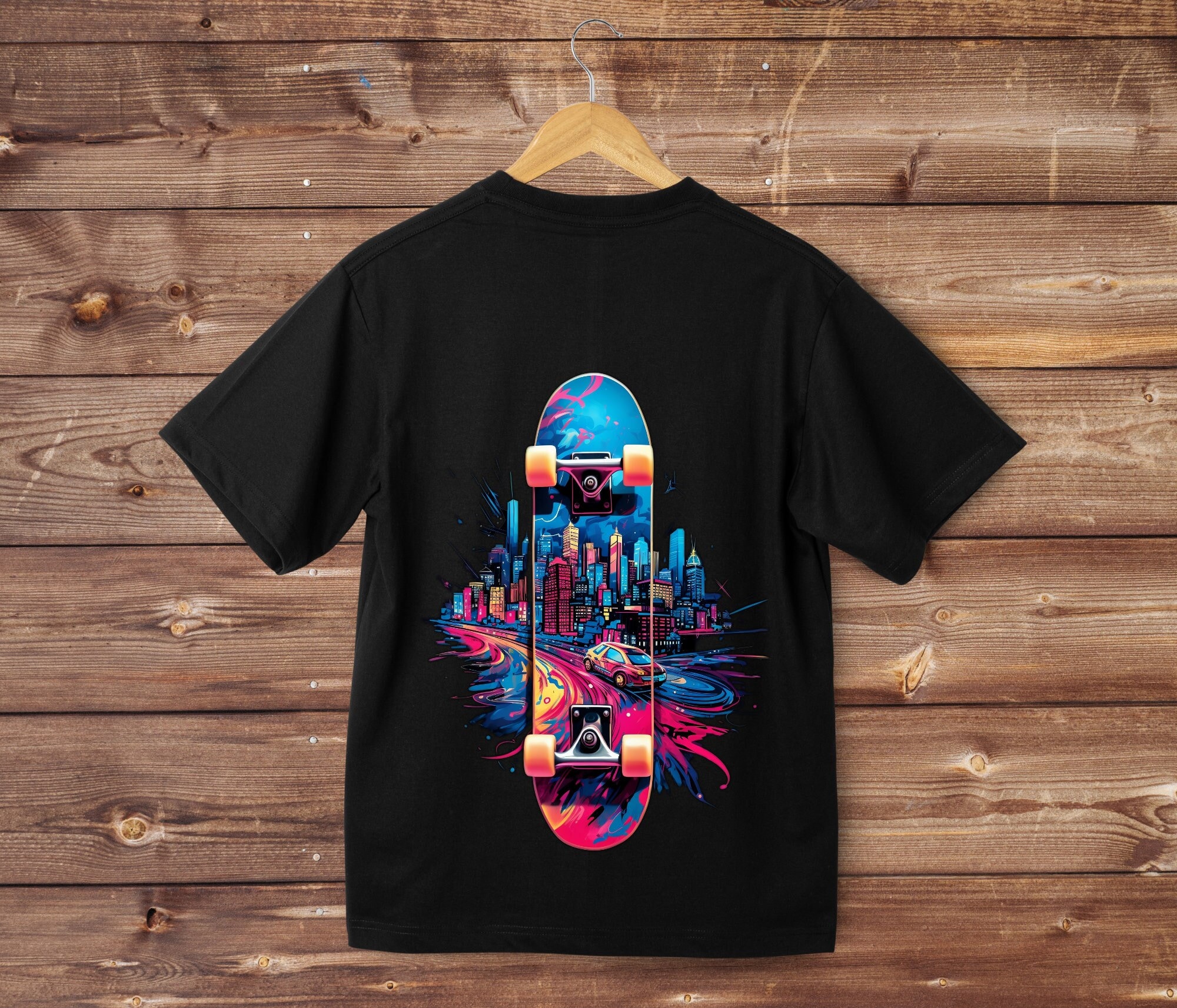 Skateboard T-shirt, Skater Boy, Skater Girl, Board, Skatepark, Hip Hop ...
