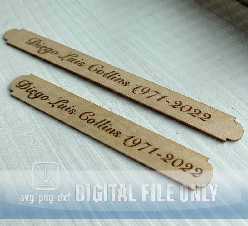 Urn Name Tag Svgs: Sign Plate and Frame Svgs Tag Svgs Labels - Etsy