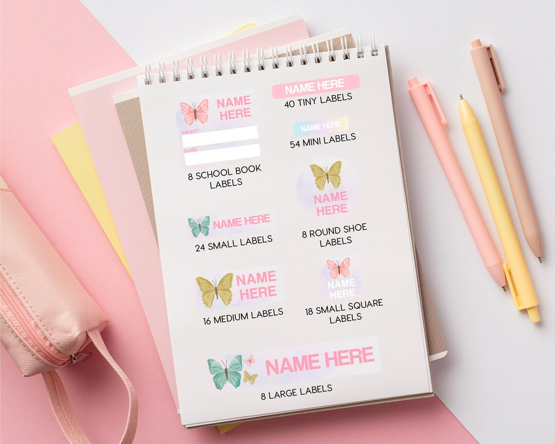 Back to School Stickers, Gift for Children, Custom Name Welcome Back ...