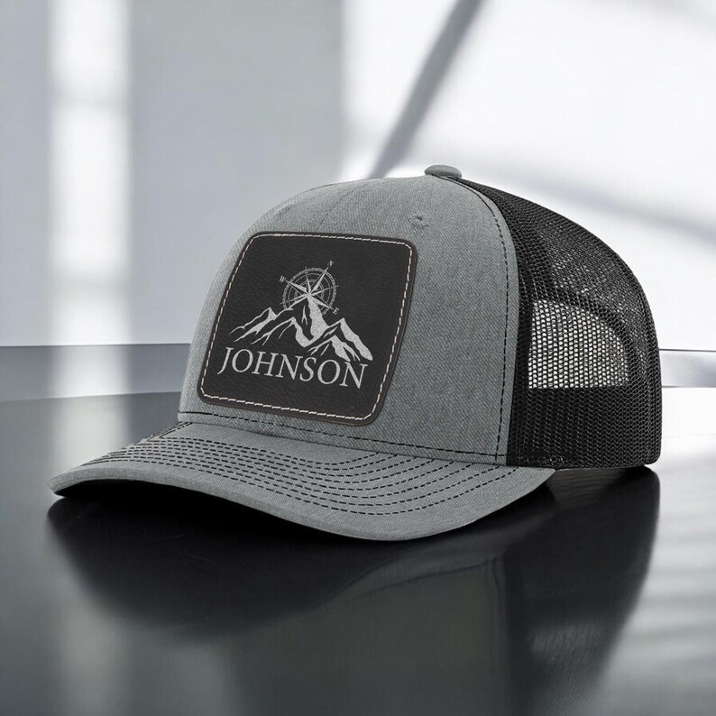 Logo Engraved Trucker Caps, Personalized Company Logo Cap, Custom ...