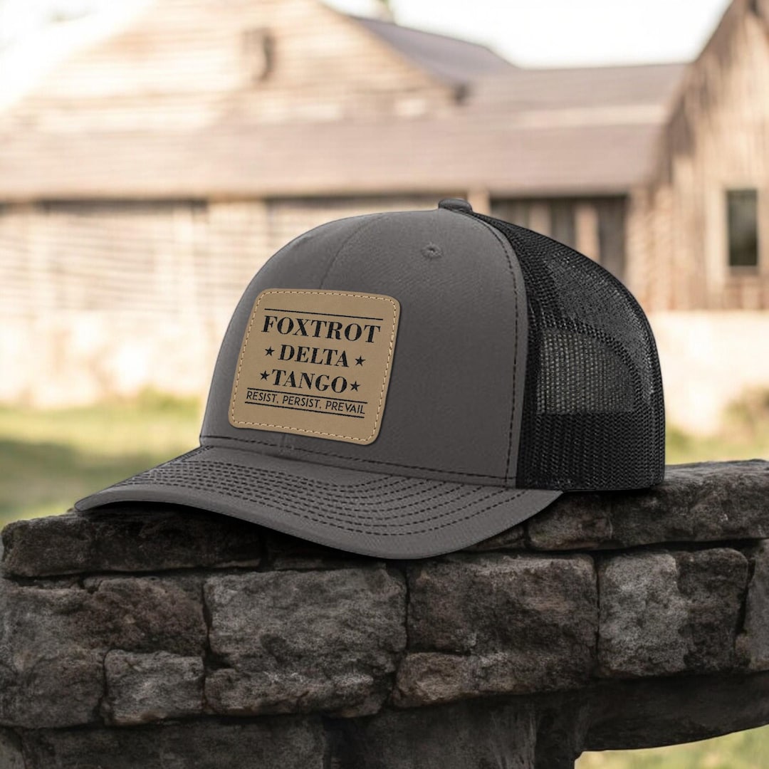 Foxtrot Delta Tango Hat, Democrat Baseball Cap, Anti Trump Caps, Anti ...