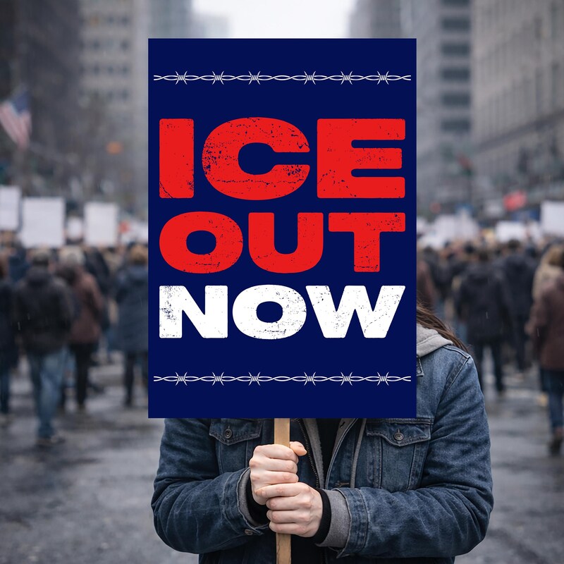 Ice Out Protest Signs - Etsy