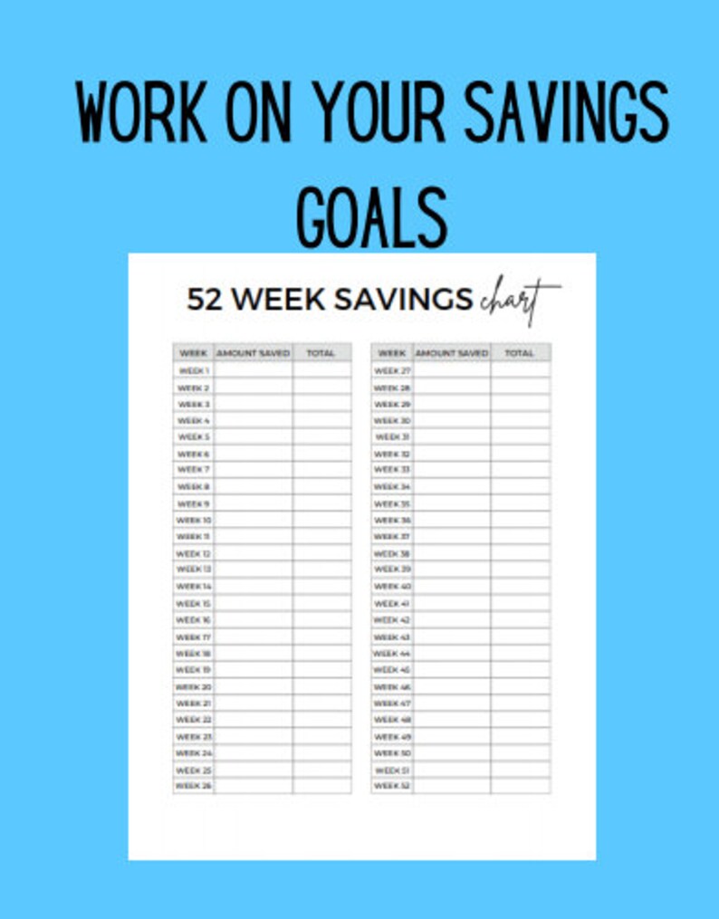 Finance Planner, Printable Financial Journal, Money Planning, Budgeting ...