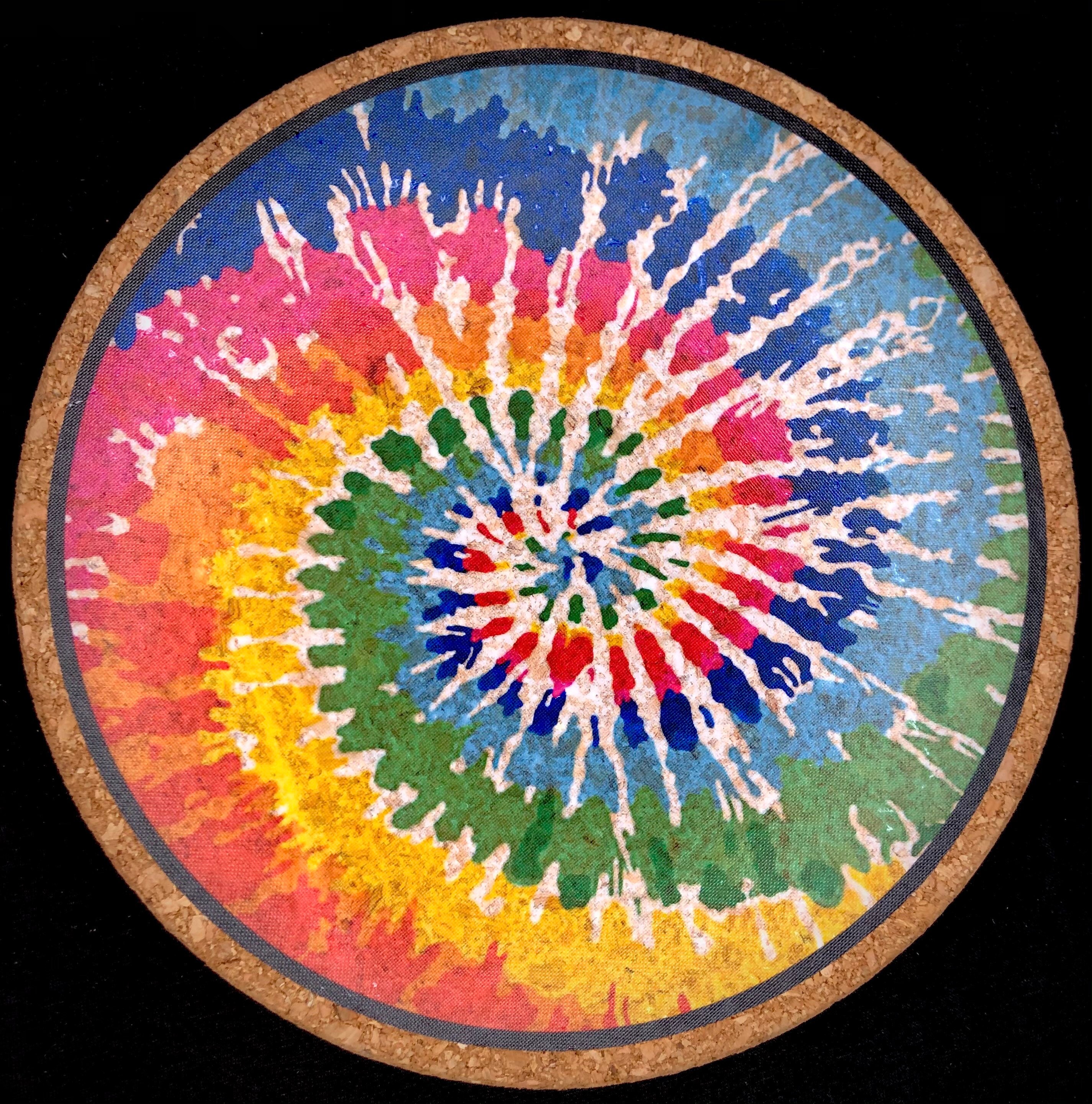 Glass Sculptures & Figurines Art & Collectibles Rainbow Strips Dab Mat ...