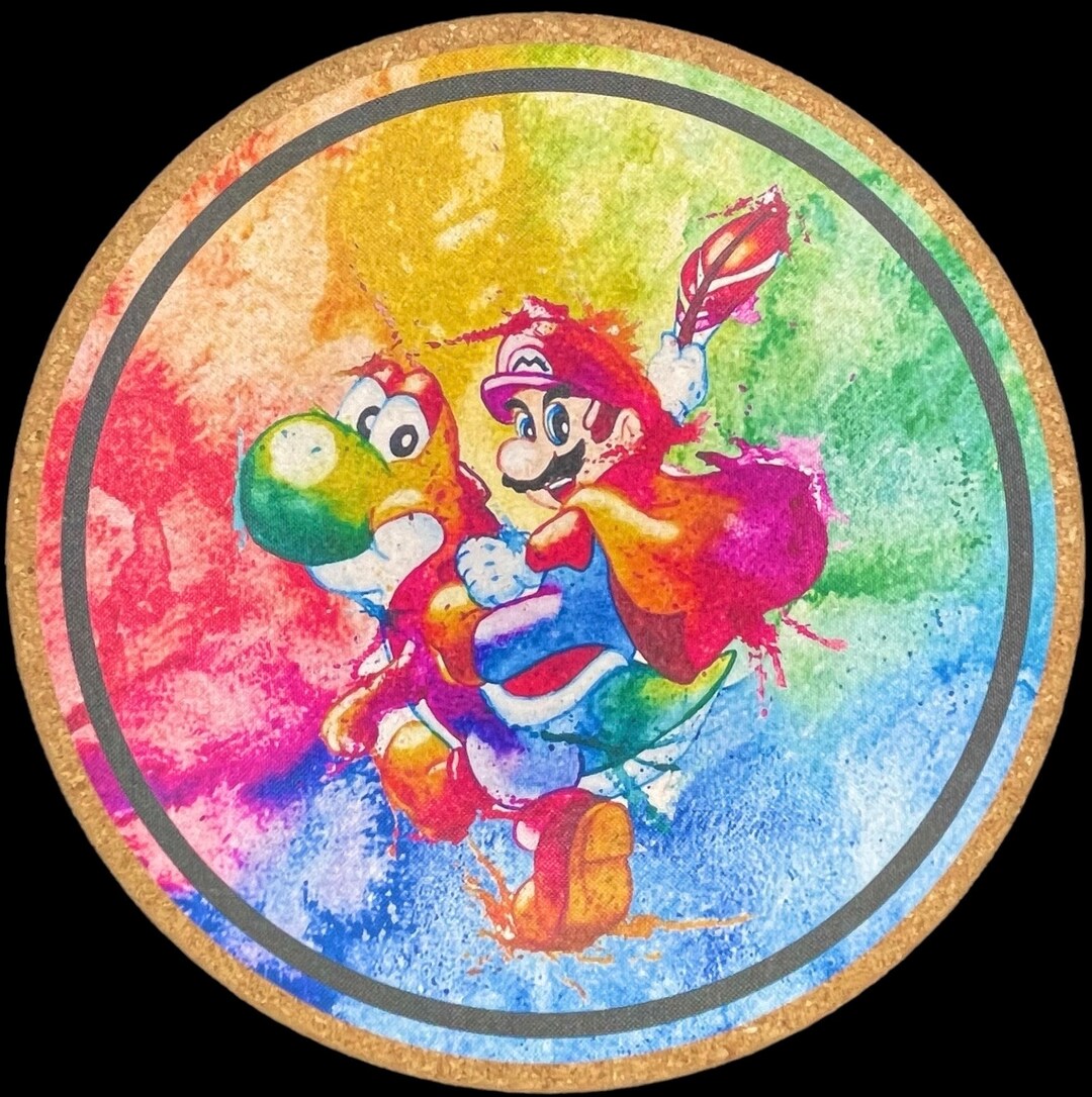 Mario X Yoshi Dab Mat - Etsy