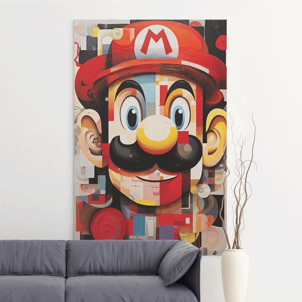 Super Mario Character Printable Posters - Etsy