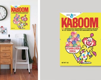Cereal Poster | Etsy