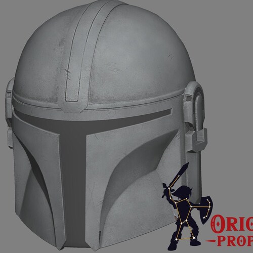 Mando Helmet Pepakura PDF & PDO Templates for Foam Cosplay - Etsy