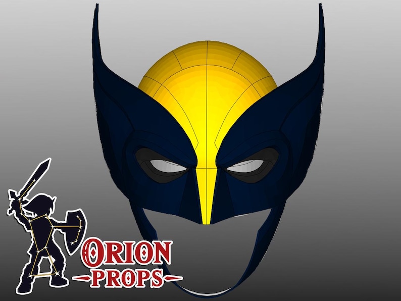 Wolverine Helmet - Eva Foam Template - Etsy
