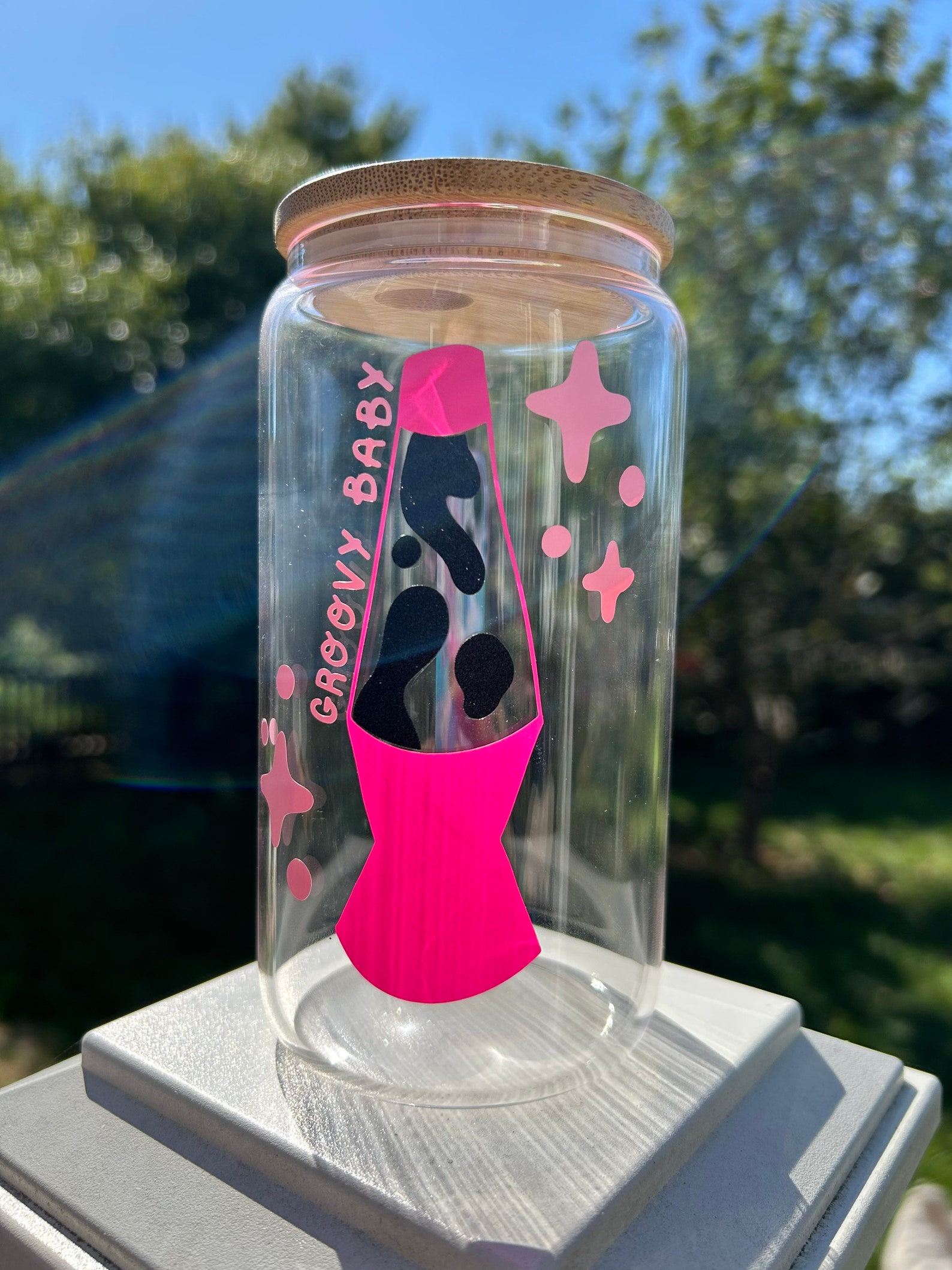 Lava Lamp “groovy Baby” Tumbler - Etsy