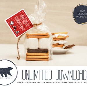 PRINTABLE Christmas Teacher Thank You Gift Tag, Teacher Appreciation ...