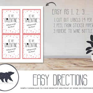 Be My Galentine Wine Labels | Ladies Night Wine Labels | INSTANT ...
