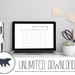 2023 Monthly Calendar, A3 & A4 Printable Calendar, 12 Month Calendar ...