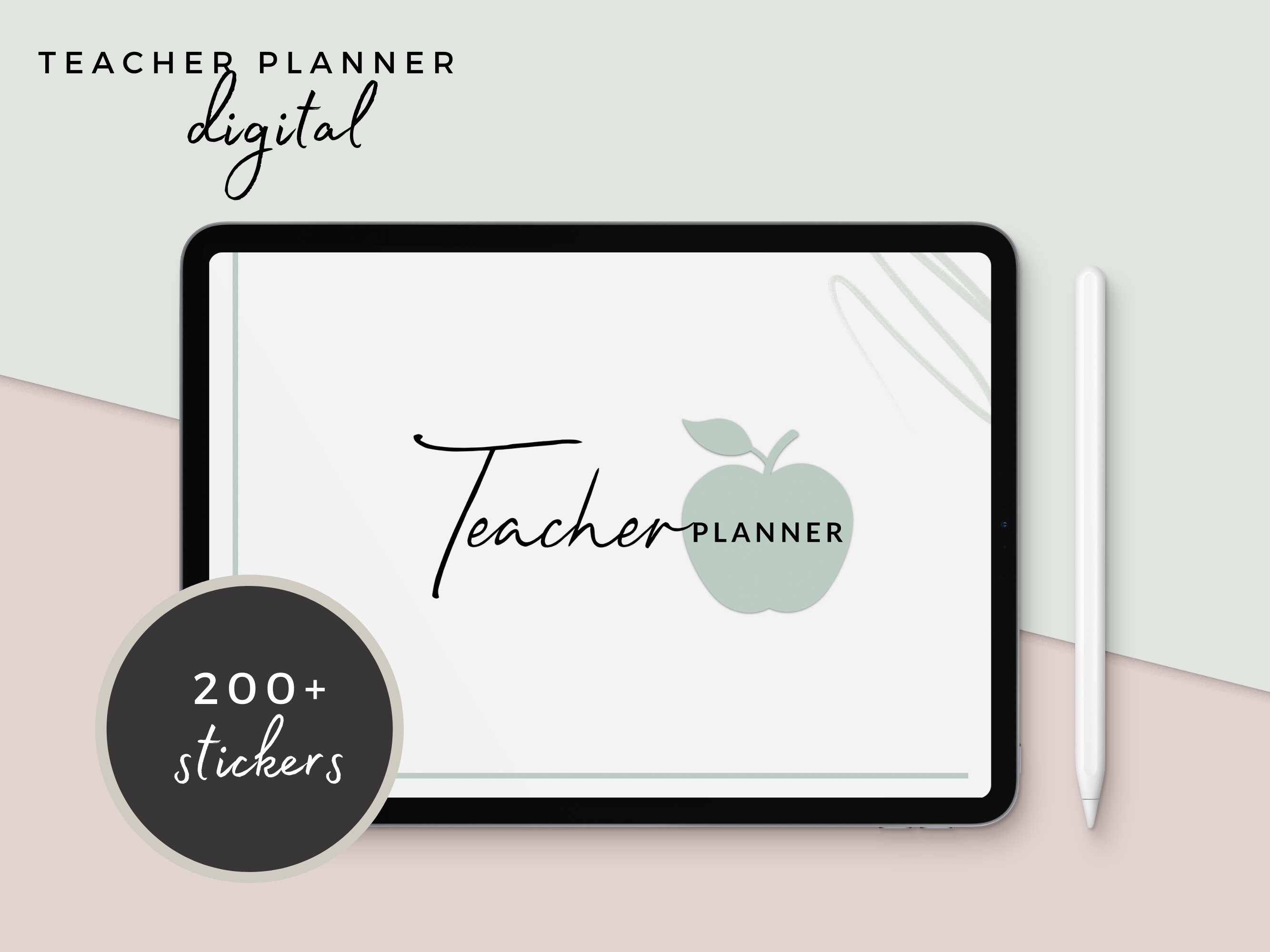 Teacher Digital Planner 2022-2023 School Year Instant - Etsy
