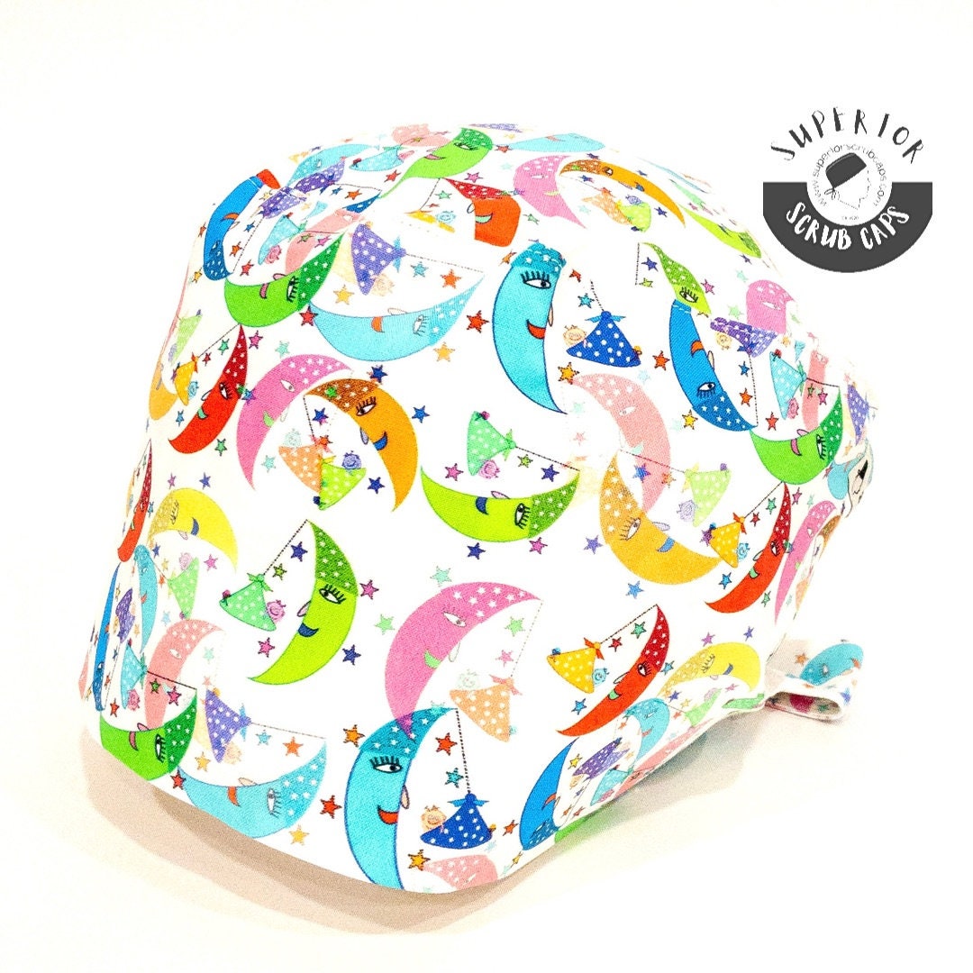 Baby Stork Scrub Cap, NICU, Neonatal Baby Nurse, Pregnancy Gift, Pixie ...