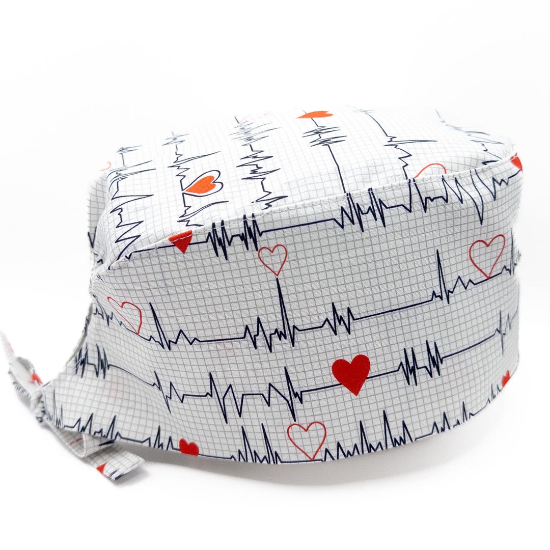 Men / Women Cardiac Vascular Surgical Cap, Heart Surgeon Cap, Cardiac ...